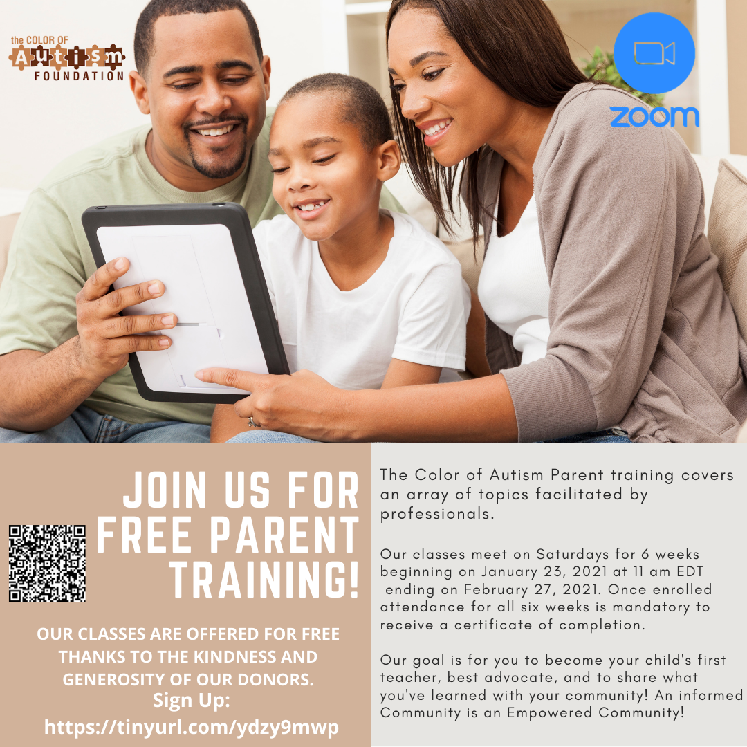 Programs | The Color of Autism Foundation